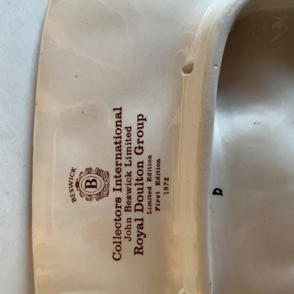 1972 Beswick Royal Doulton Plate - Gem